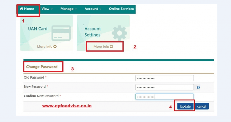Forgot UAN Password - How to change UAN Password | PF Password